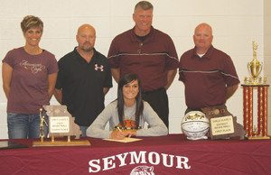 Hallee Sanders signs at McKendree University in Lebanon, Ill. | Sports ...