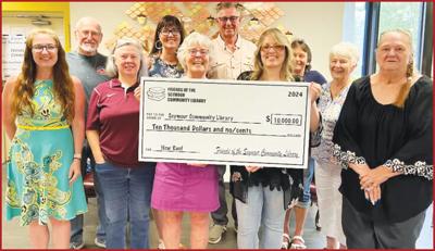 - Seymour Community Library receives $10,000 check for a new roof ...