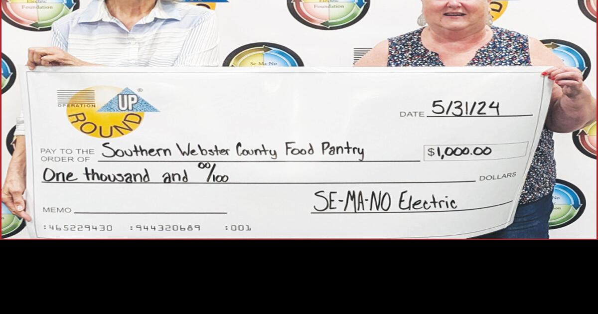 - Webster County Food Pantry (The King's Food Pantry) receives $1,000 ...
