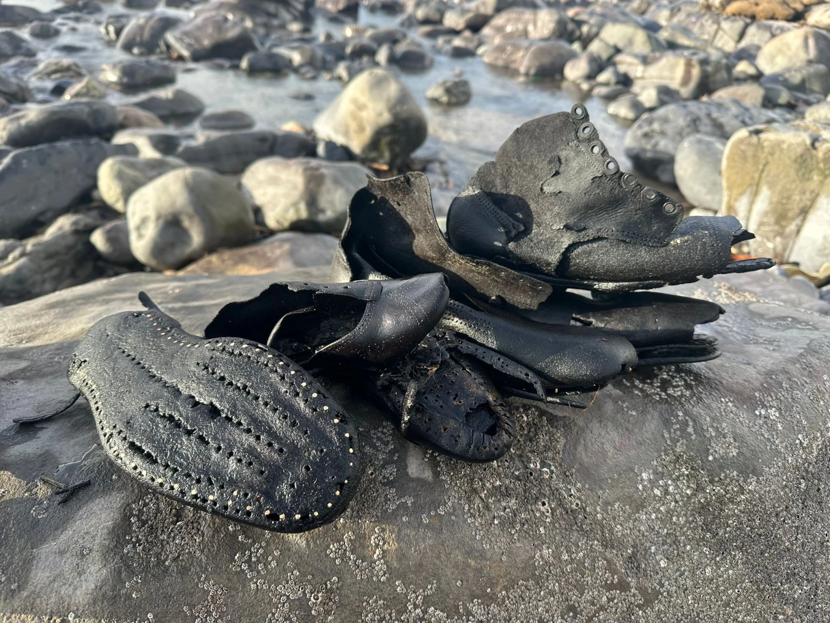 Mystery of ‘Victorian’ shoes washing up on shore takes new twist | News ...