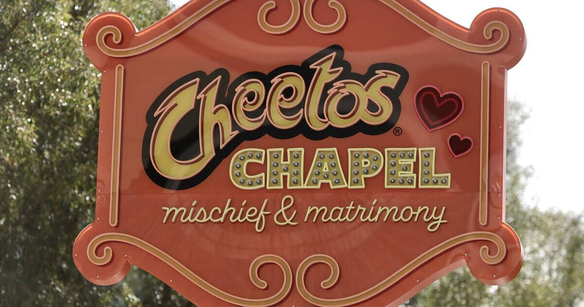 So cheesy: Cheetos-themed wedding chapel coming to the Strip ...