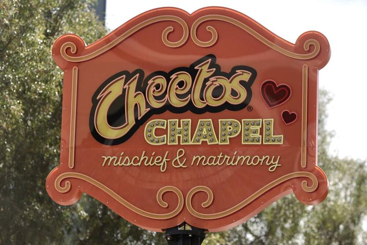 So cheesy: Cheetos-themed wedding chapel coming to the Strip ...