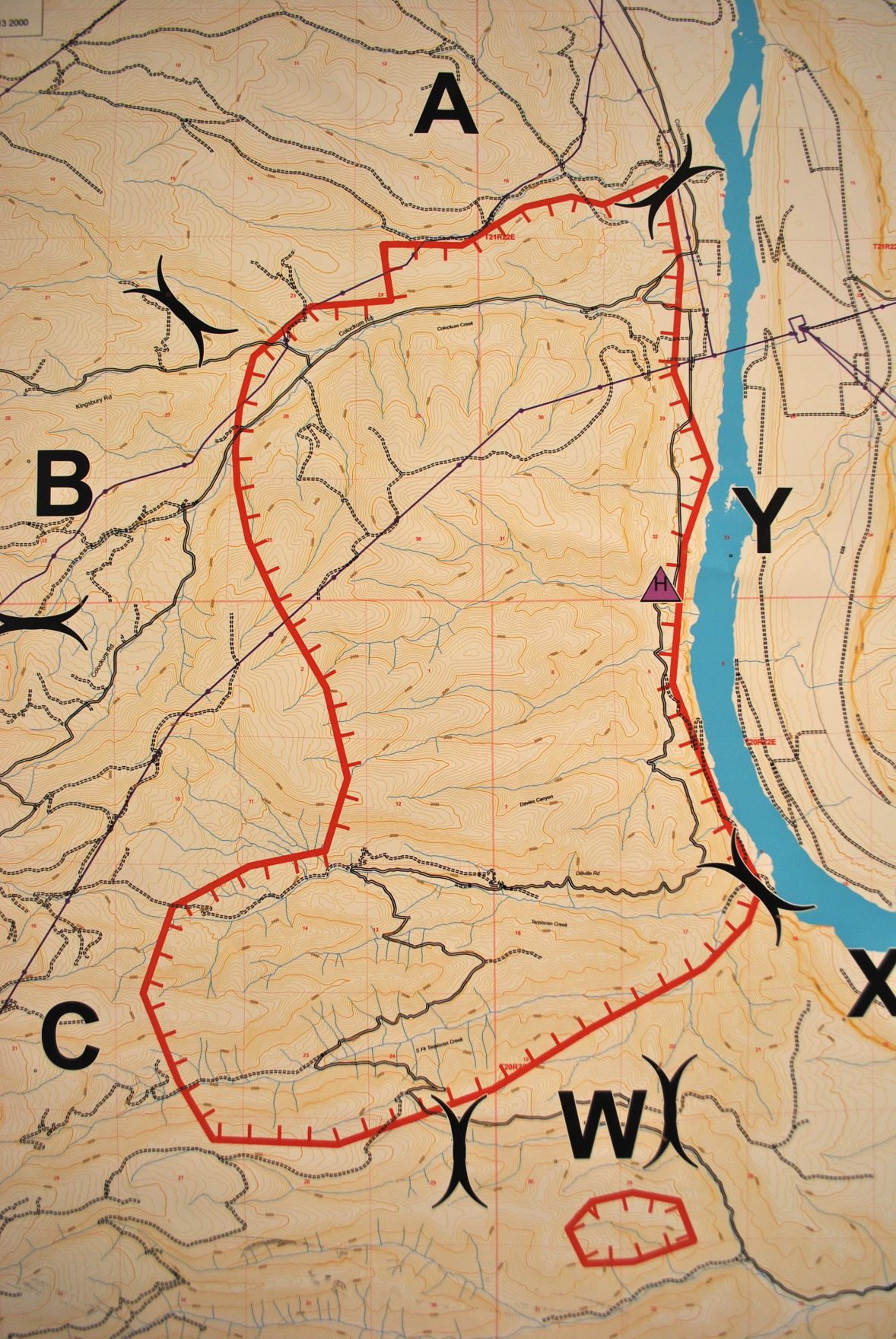 Map of Colockum Tarps Fire | News | wenatcheeworld.com