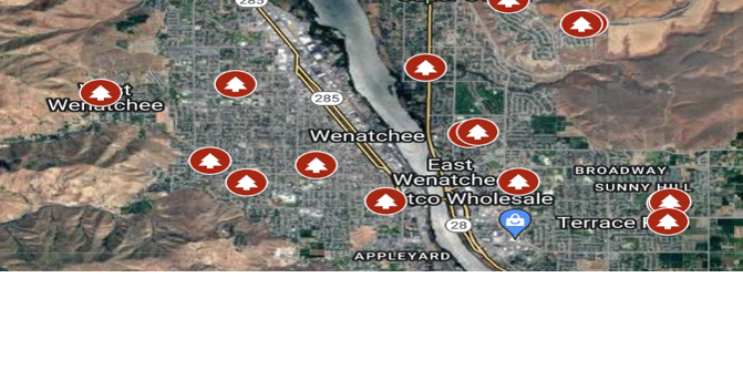 Holiday Lights on Wenatchee World’s map | GO! | wenatcheeworld.com