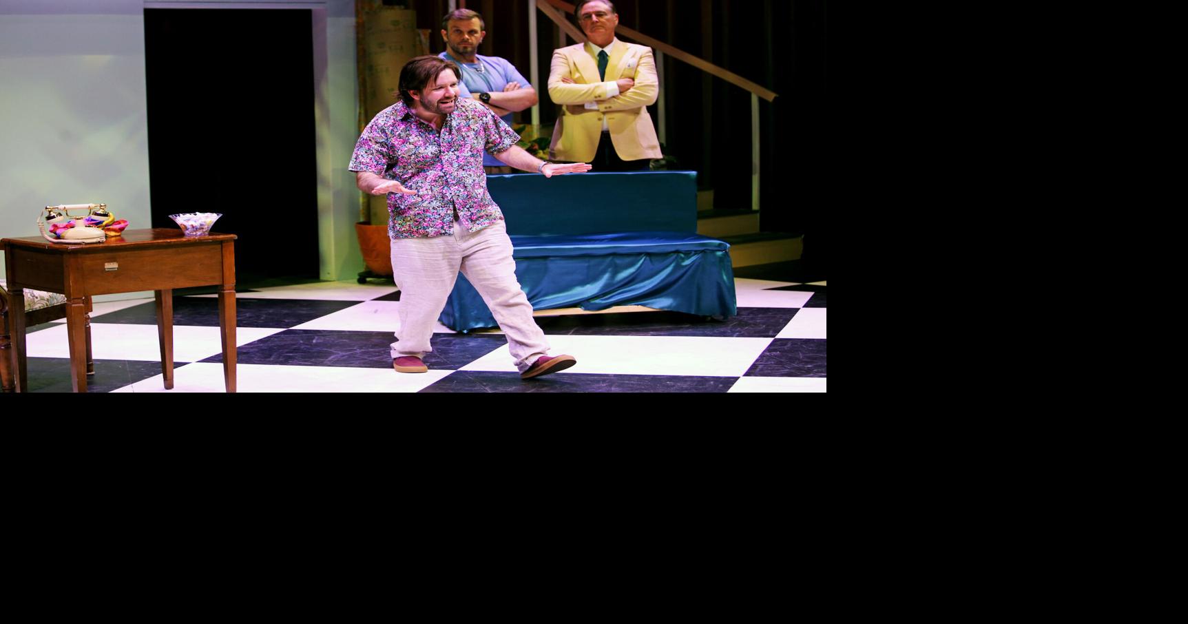 Great big stuff on stage for 'Dirty Rotten Scoundrels' musical | GO ...