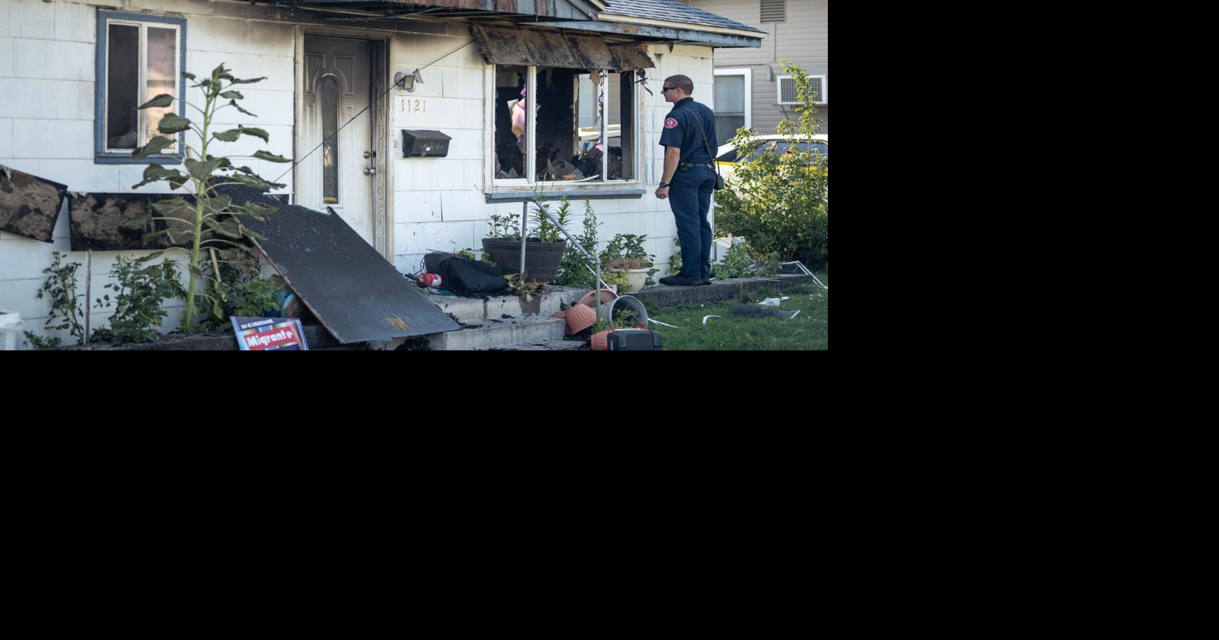 Three families displaced after two-house fire Thursday | Local News ...