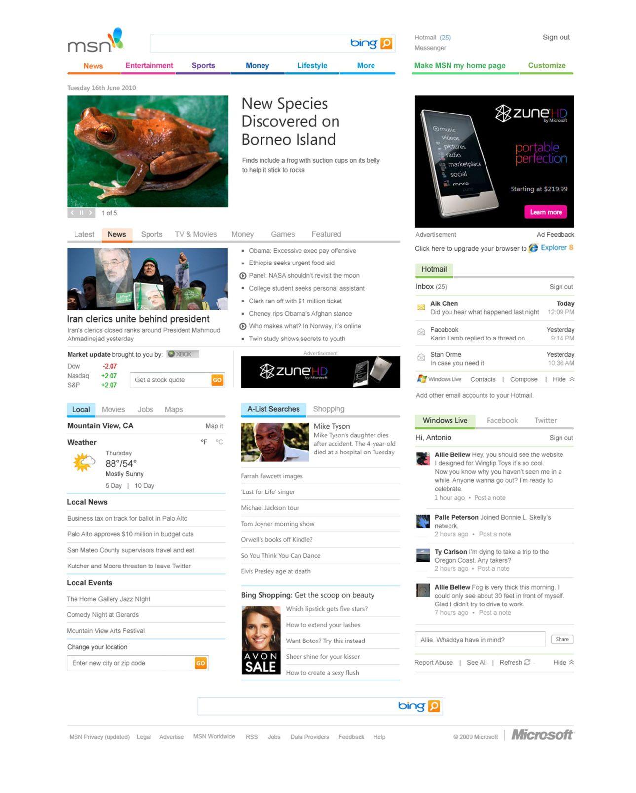 MSN portal gets makeover; Best Buy delivers video | News ...