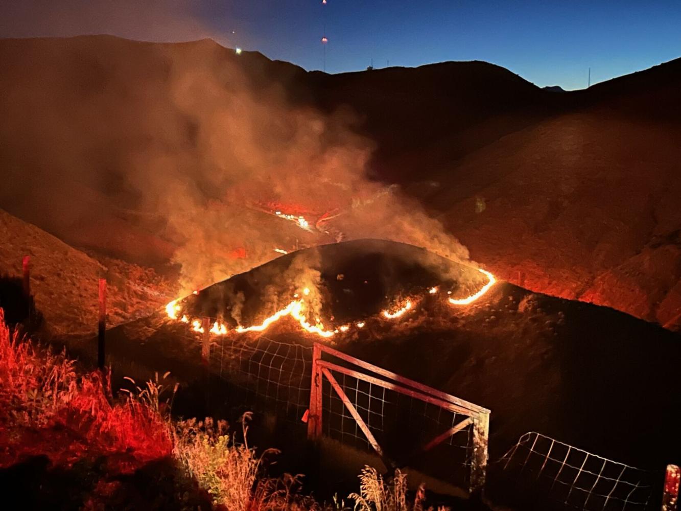 'It's looking really good right now' | Balsam Root Fire 50% contained ...