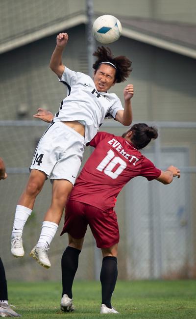 WVC men's soccer drops late lead to undefeated Everett | College ...