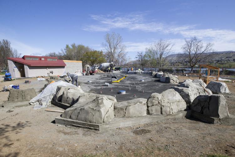 PHOTO GALLERY: Wenatchee Riverfront Park splash pad construction | News ...