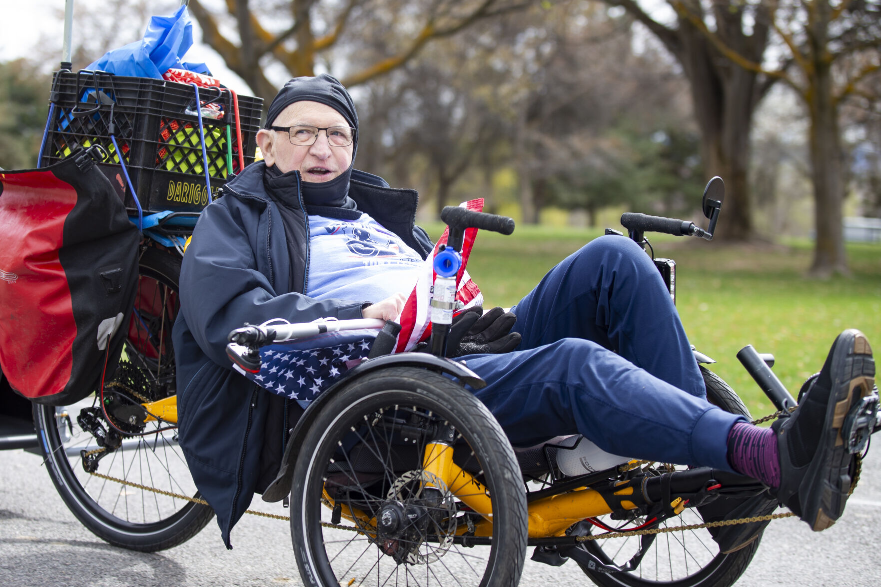 Coast-to-coast at 84: US Air Force veteran's 4,000-mile bicycle odyssey ...