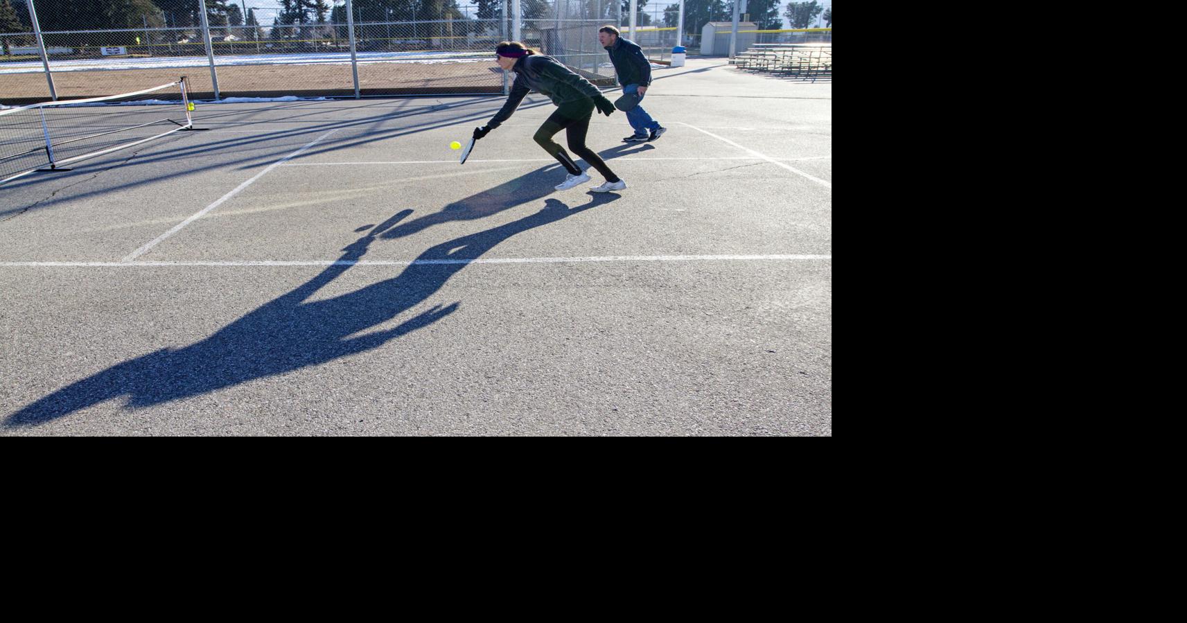PHOTO: Pickleball shadows | | wenatcheeworld.com