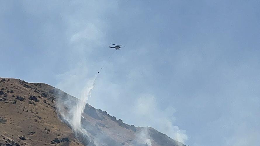 Beebe Cliff Fire contained after burning 110 acres | News ...