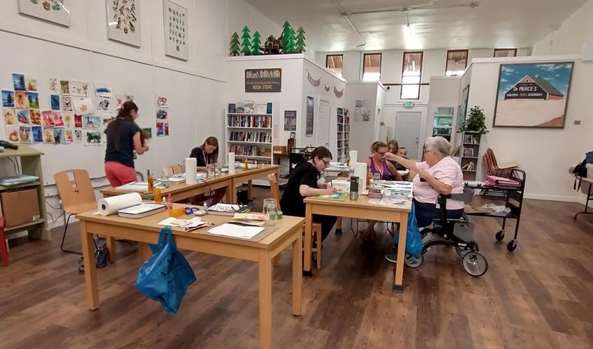 Library hosts watercolor class | Empire Press | wenatcheeworld.com
