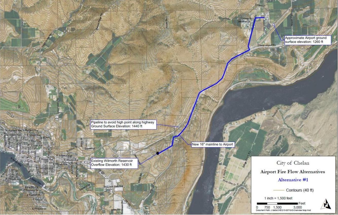 FAA clears adding 897 feet, realignment to Lake Chelan Airport runway ...
