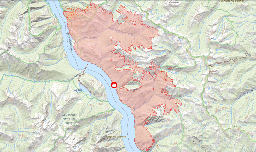 Visitors ordered out of Stehekin as evacuation levels increase on ...