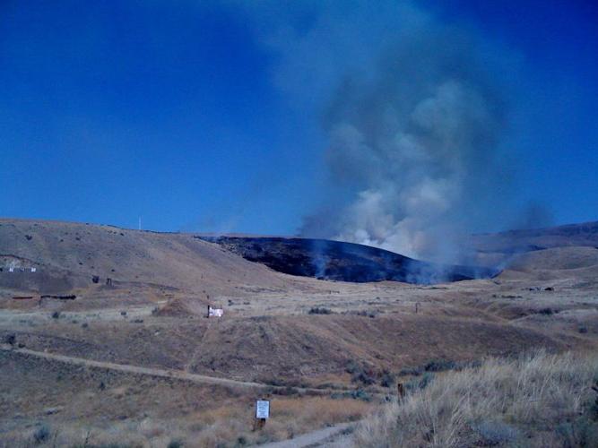 Fire near gun club in East Wenatchee | Local News | wenatcheeworld.com