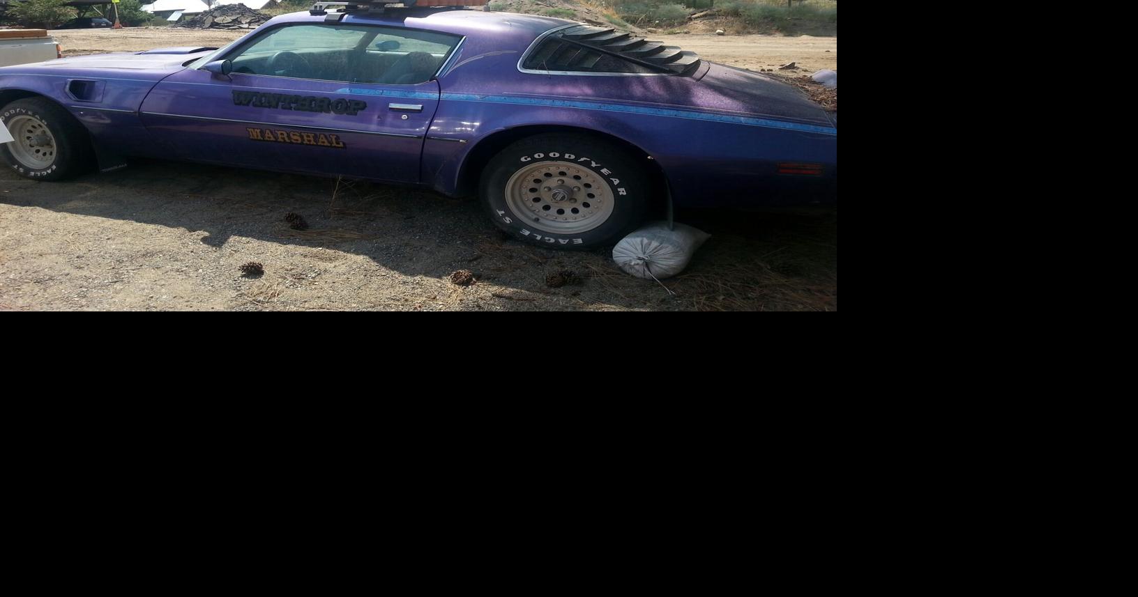 Winthrop's purple cop car up for auction | Local News | wenatcheeworld.com