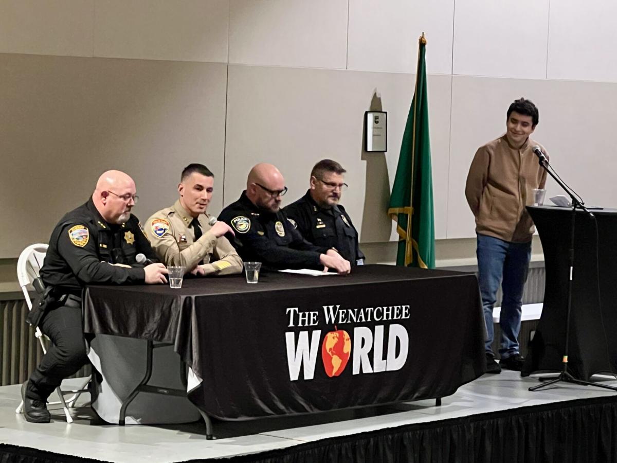 Wenatchee Valley law enforcement leaders talk modern policing at Pybus ...