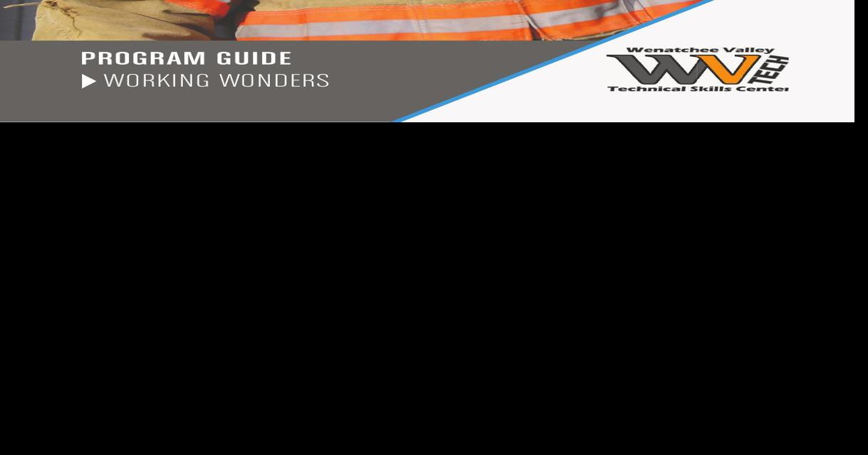 Wenatchee Valley Technical Skills Center | New program guide designed ...