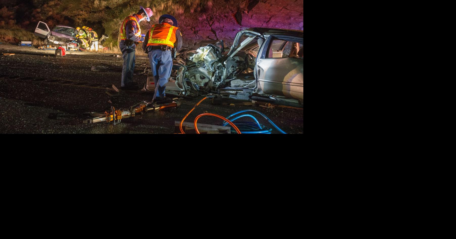 Six injured in head-on crash that blocked highway | Local News ...
