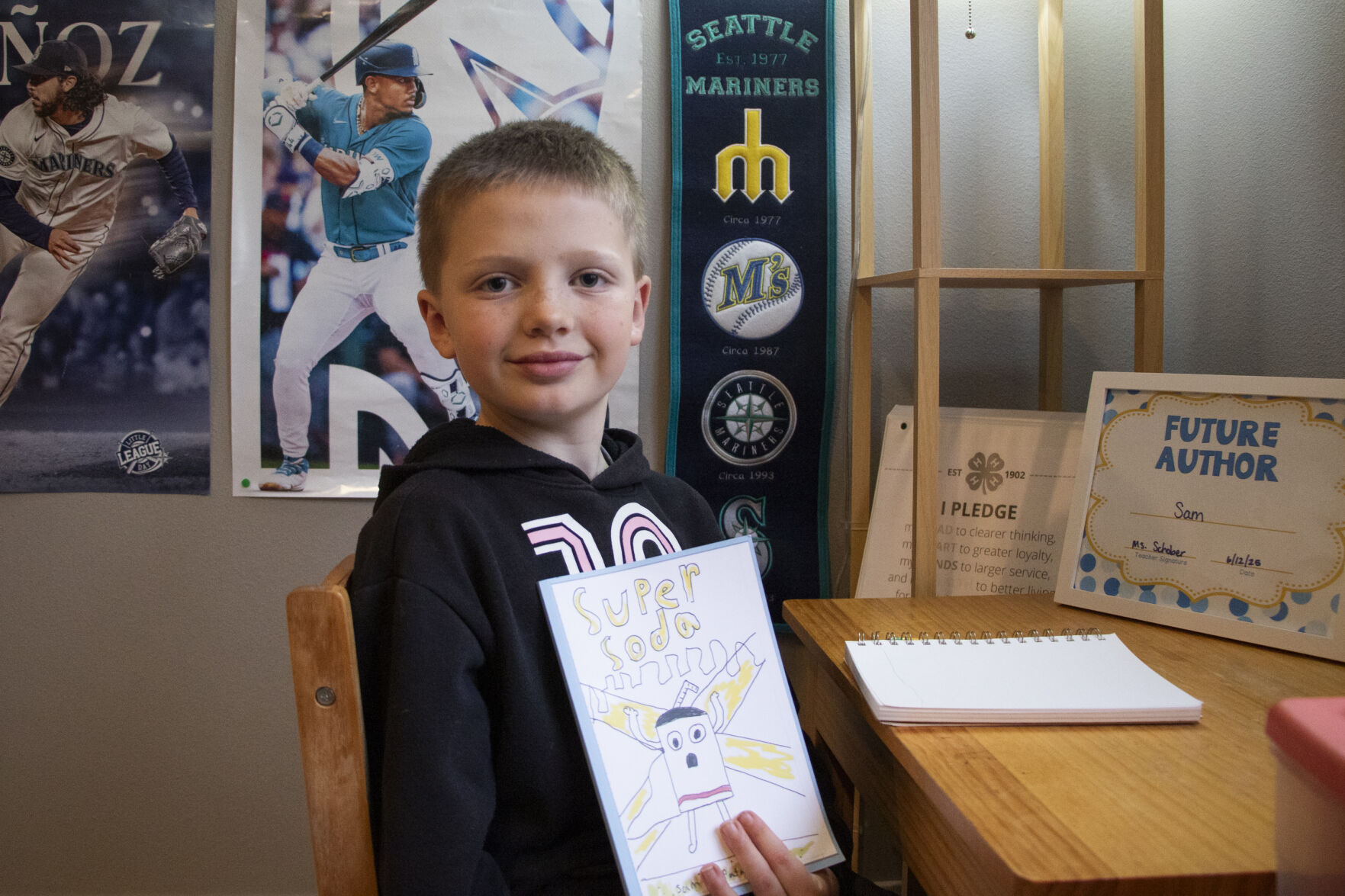 Who's Who-sday | Sam Patnode: Wenatchee 3rd-grader publishes superhero ...