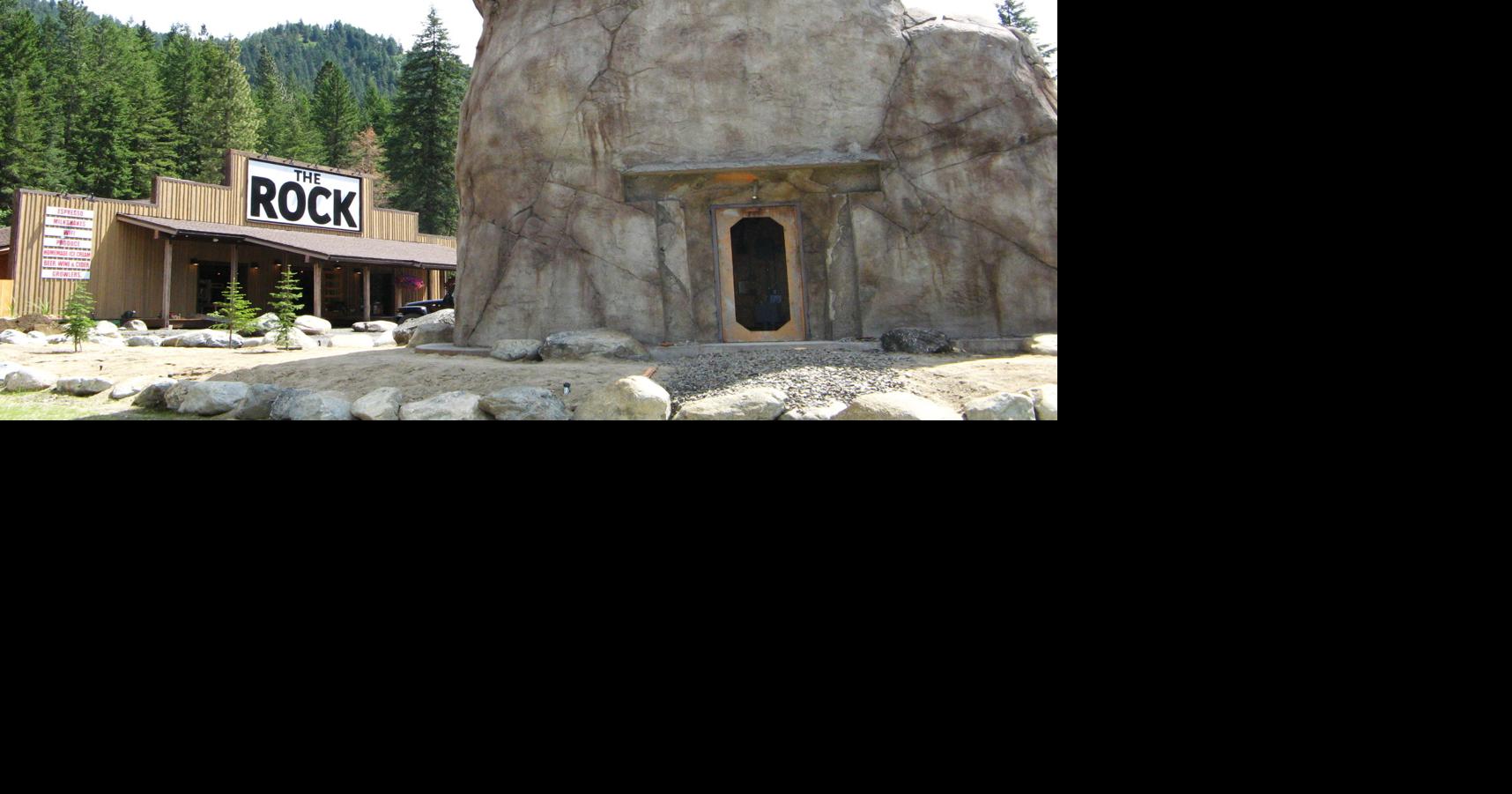 Big rock marks The Rock on Highway 97 | Business & Real Estate ...