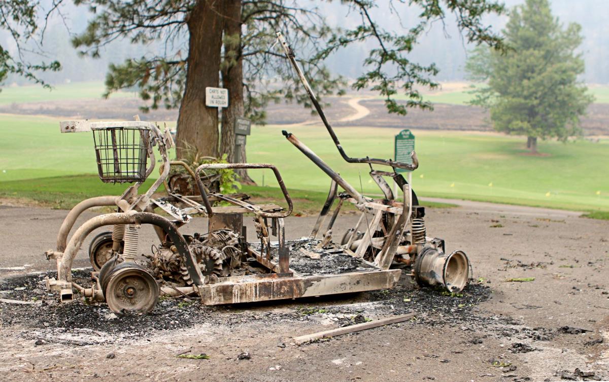 Alta Lake Golf Course engulfed by firestorm | Sports | wenatcheeworld.com
