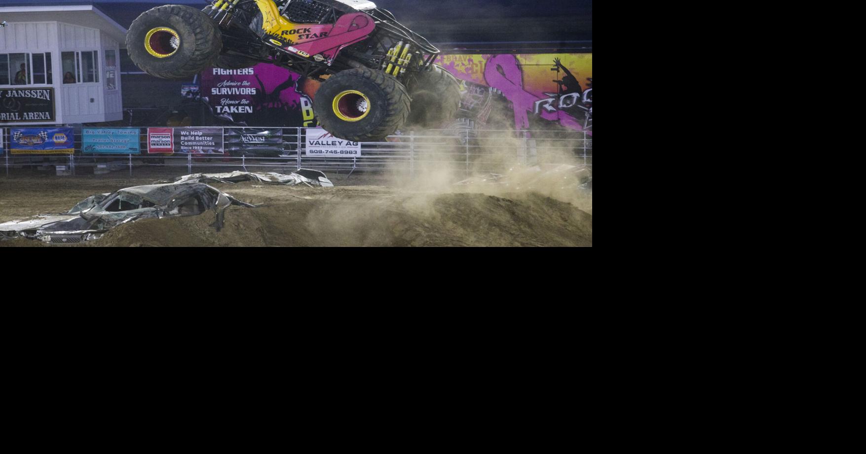 Malicious Monster Truck Tour crushes cars at Douglas County Fairgrounds ...