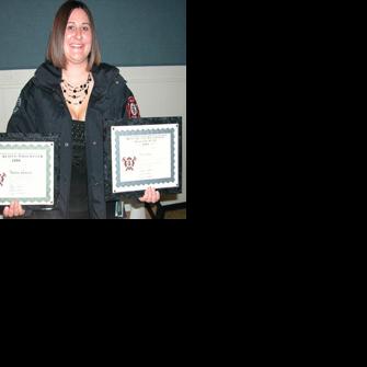 Cameron is first woman named firefighter of the year | Local News ...