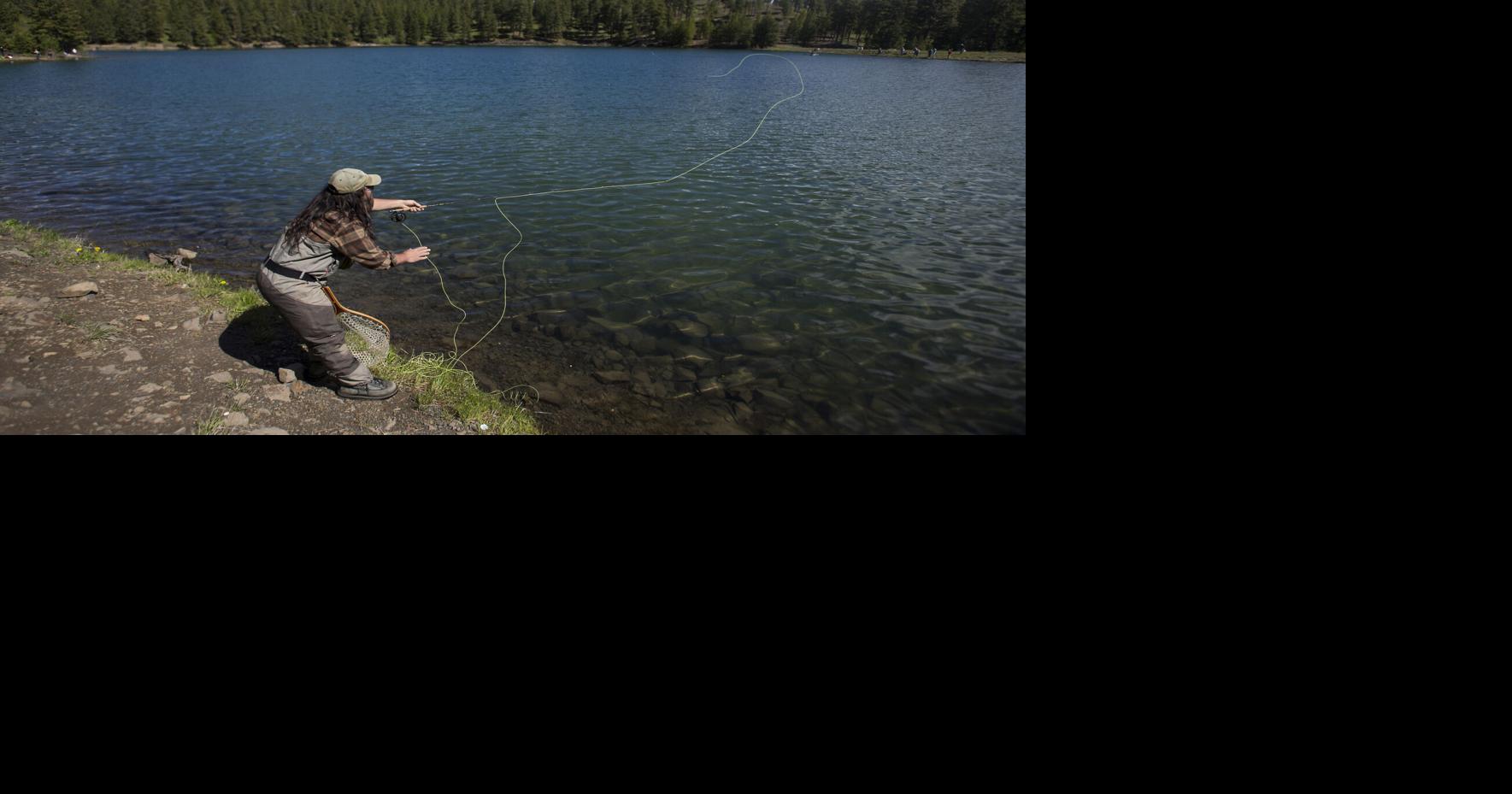 Photo: Wish you were here? Fly fishing near Wenatchee at Beehive ...