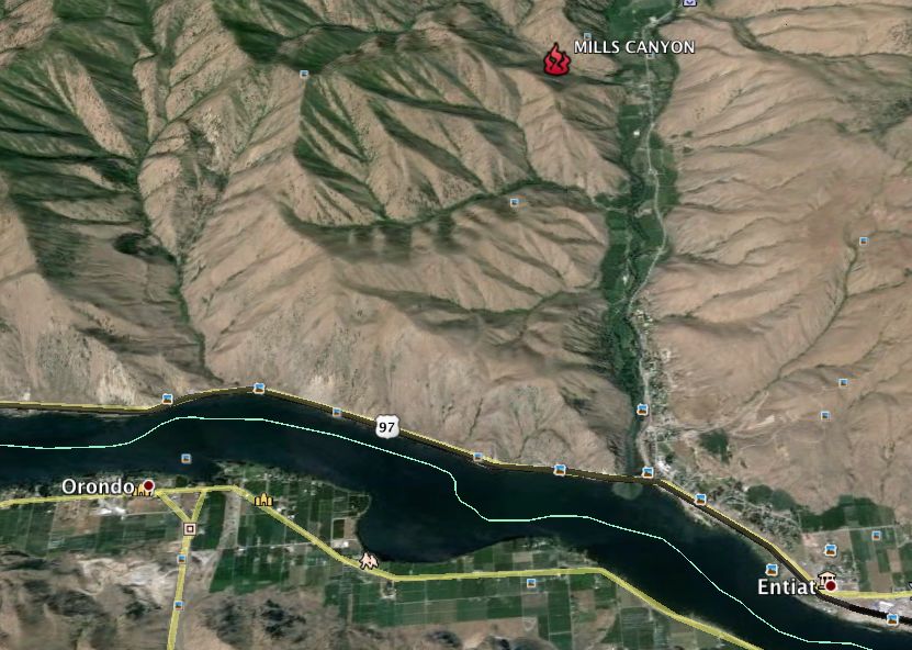 Fire near Entiat grows to 5,000 acres; evacuations grow | Local News ...