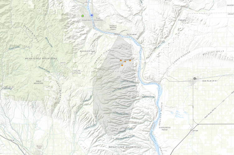 Update: Local crews take over Colockum Fire | News | wenatcheeworld.com