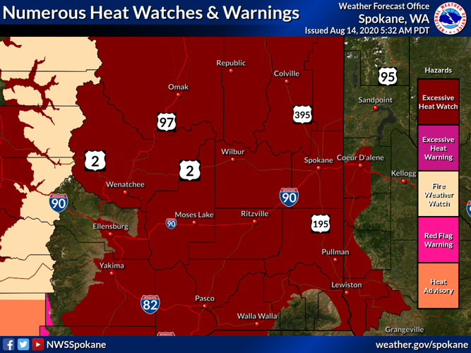 Wenatchee to see triple-digit temperatures starting Sunday | Local News ...