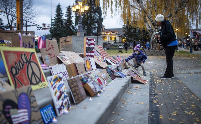 Amid a divided election reaction, an art installation calls for unity ...