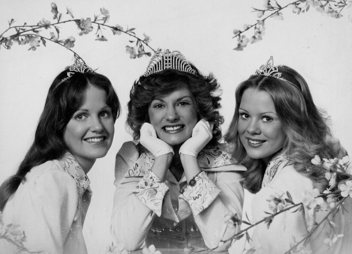 Royal Reflections: 50 years after wearing the crown, 1975 Apple Blossom ...
