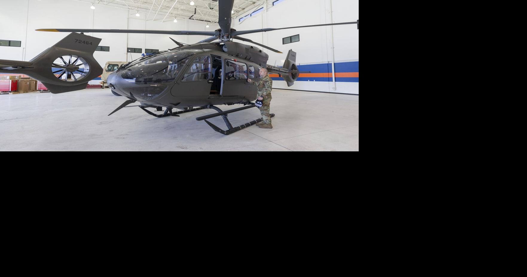 Washington Army National Guard flies into Pangborn Memorial Airport ...