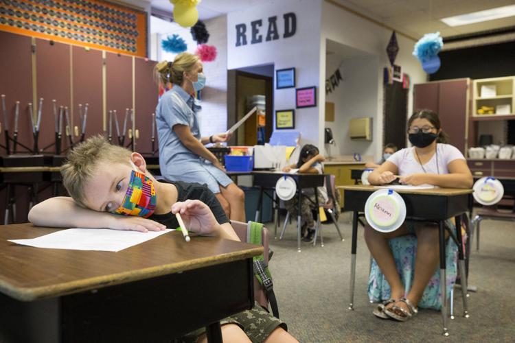 Students and teachers practice learning in a pandemic | Coronavirus ...