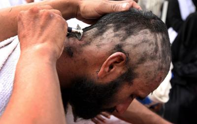 Muslims cast pebbles, shave heads on third day of hajj | World ...
