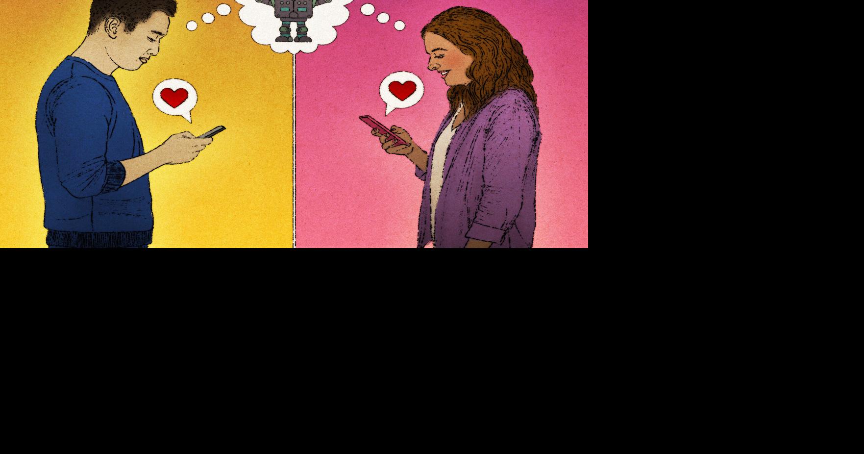 AI chatbots hit the dating scene, becoming the lovelorn's modern-day ...