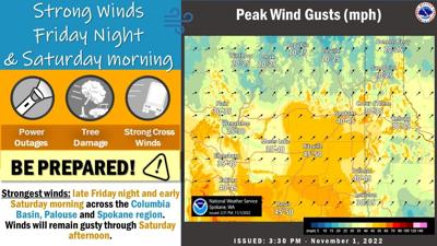 Snow and near-freezing temps are in the Wenatchee-area forecast as La ...