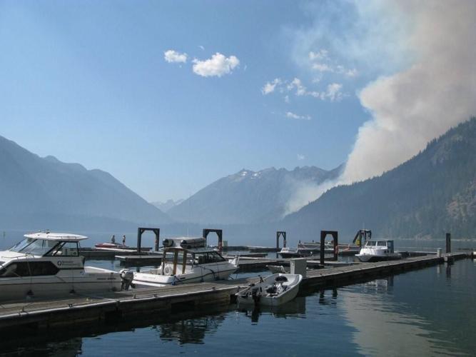 Rain slows blaze in Stehekin as crews set fire lines | Local News ...