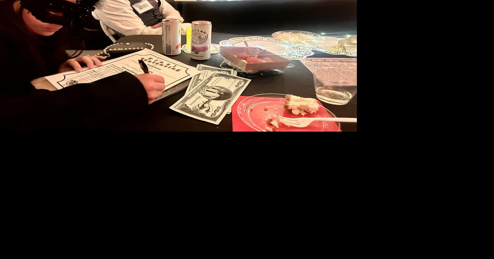 Audience plays masked billionaires in Murder Mystery Co. immersive ...