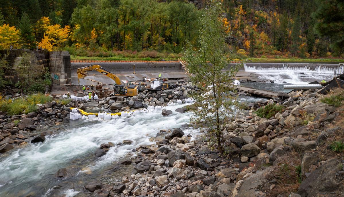 $4.56 million project diverts water over Tumwater Dam, maintains fish ...