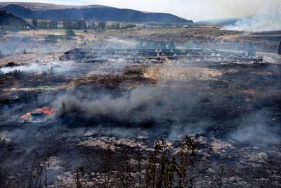 Update: Colockum fire still spreading unchecked to the south | Local ...