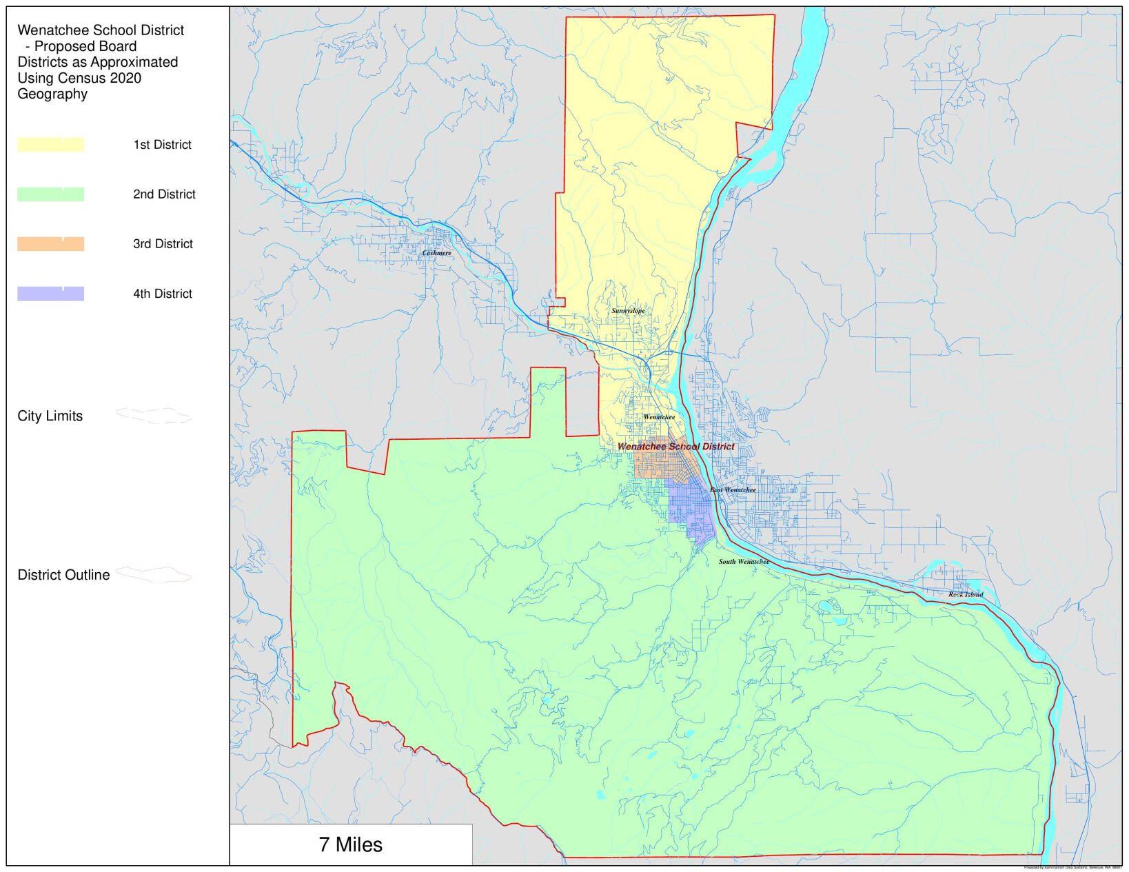 Wenatchee School Board moves one step closer to voter districts ...