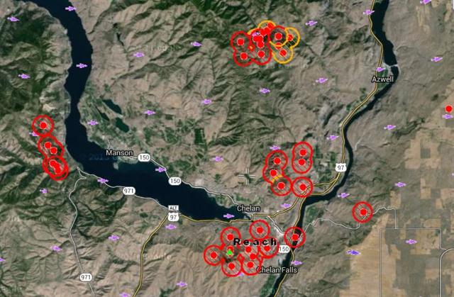 Interactive map of area fires | Local News | wenatcheeworld.com