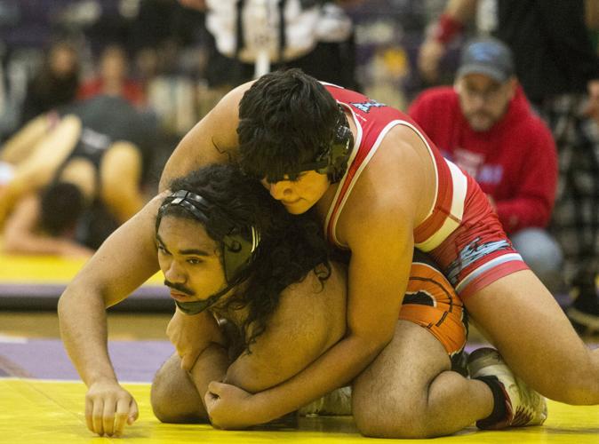 Photo Gallery: Wenatchee and Eastmont wrestle at Districts ...