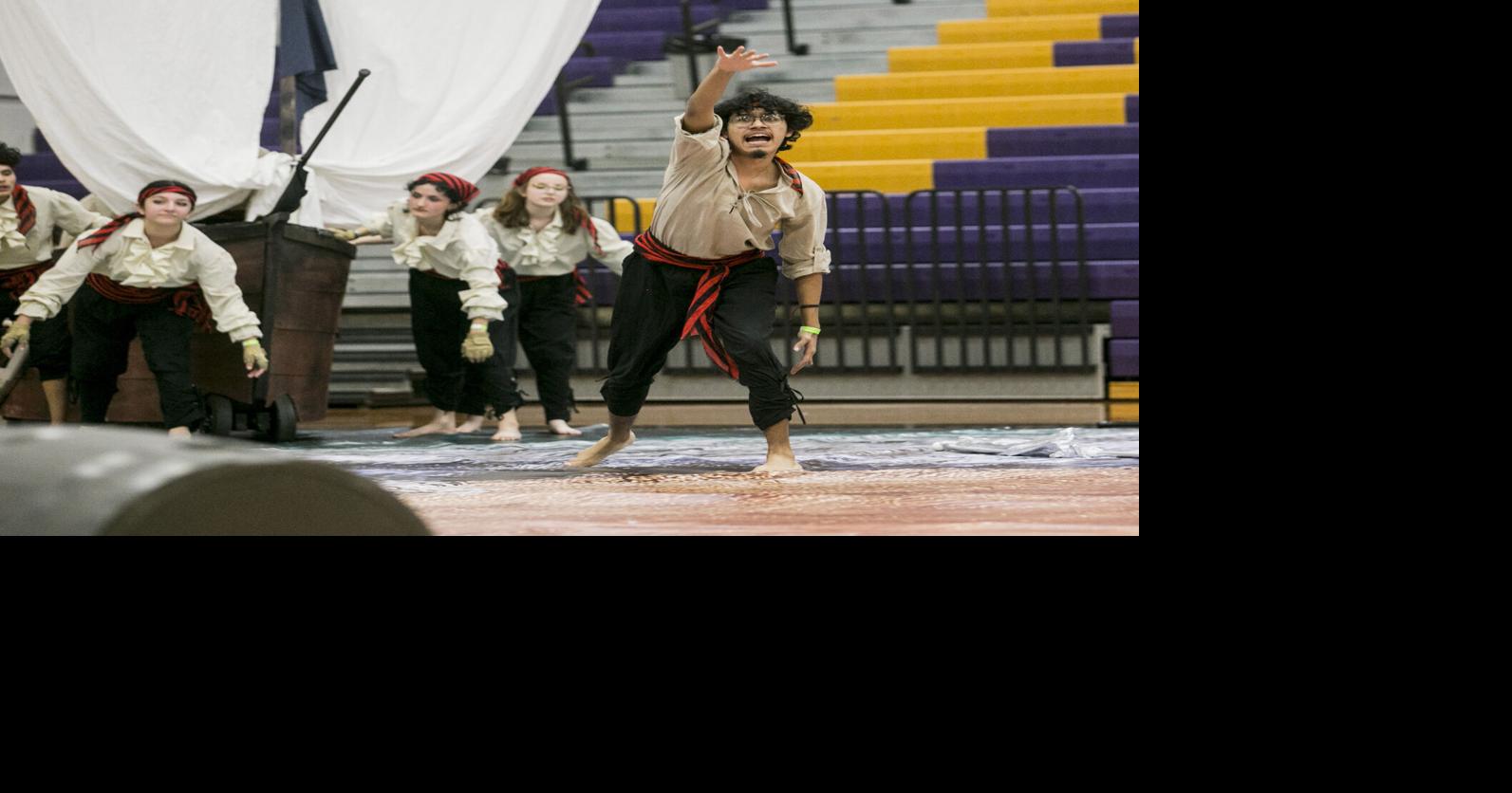 Wenatchee High School Color Guard performs at All-Northwest Colorguard ...