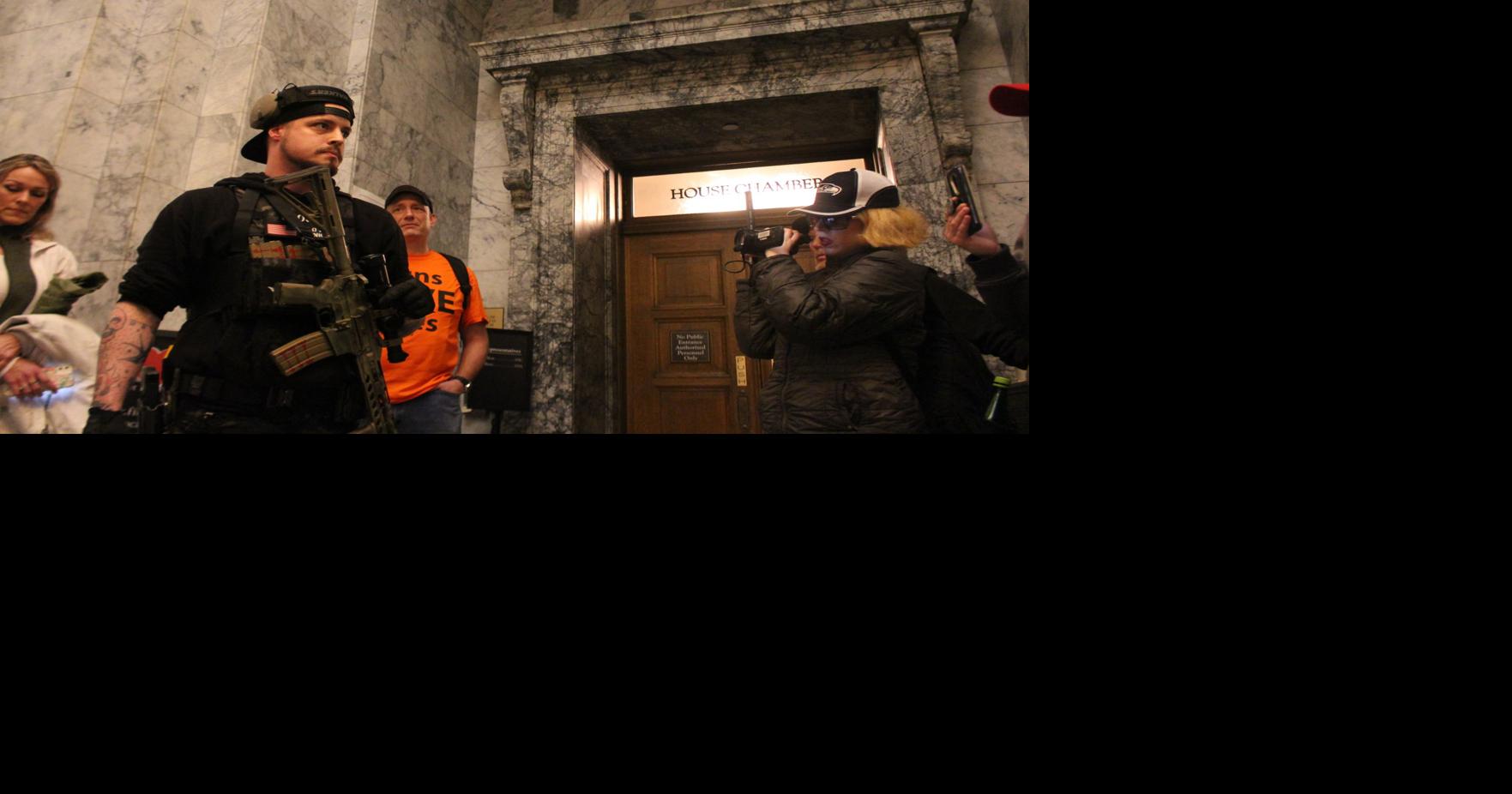 Armed 2nd Amendment supporters rallied in resistance at Capitol | Local ...